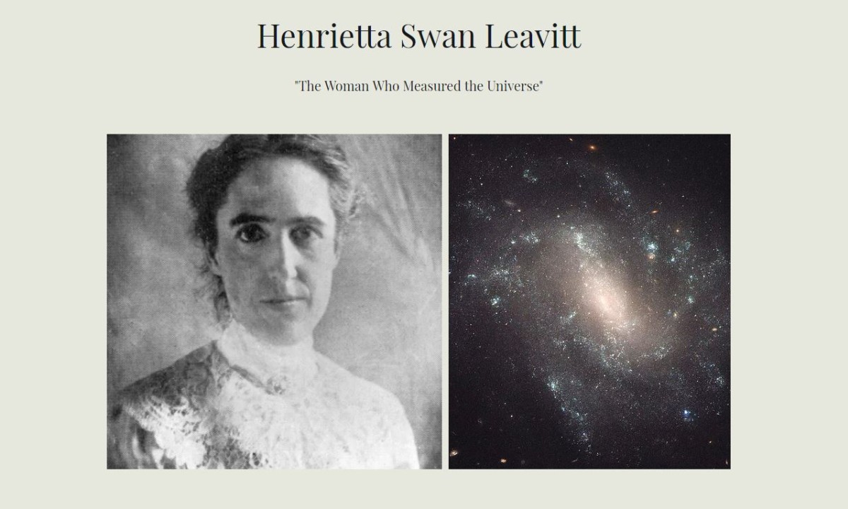 Henrietta Swan Leavitt The Woman Who Measured the Universe The Discovery Award Lowell Milken Center