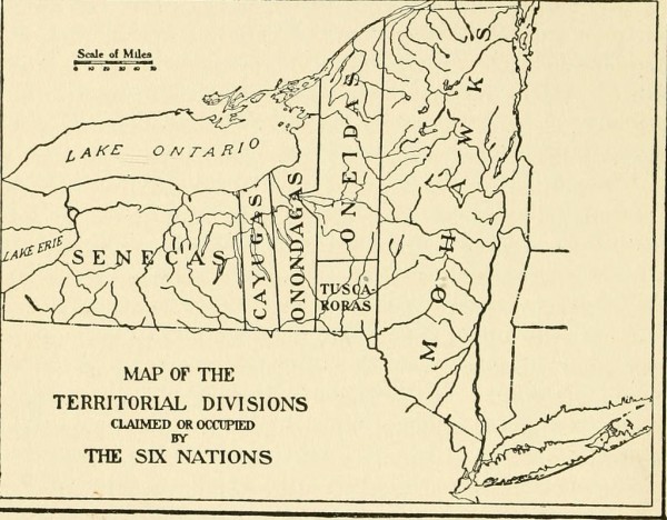 Iroquois Confederacy Map