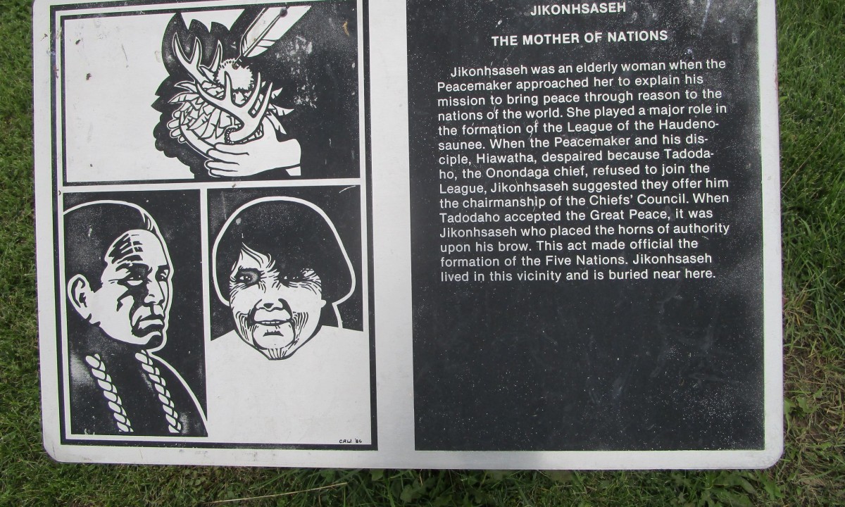 Tadodaho Hiawatha And Peacemaker